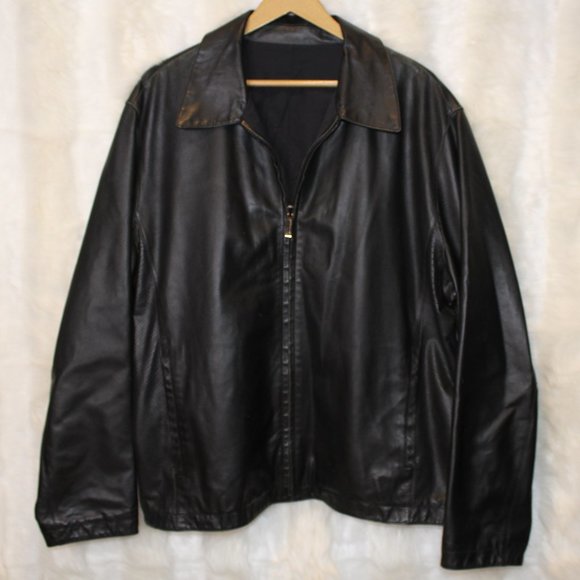 Kenneth Cole | Jackets & Coats | Kenneth Cole Mens Leather Jacket ...